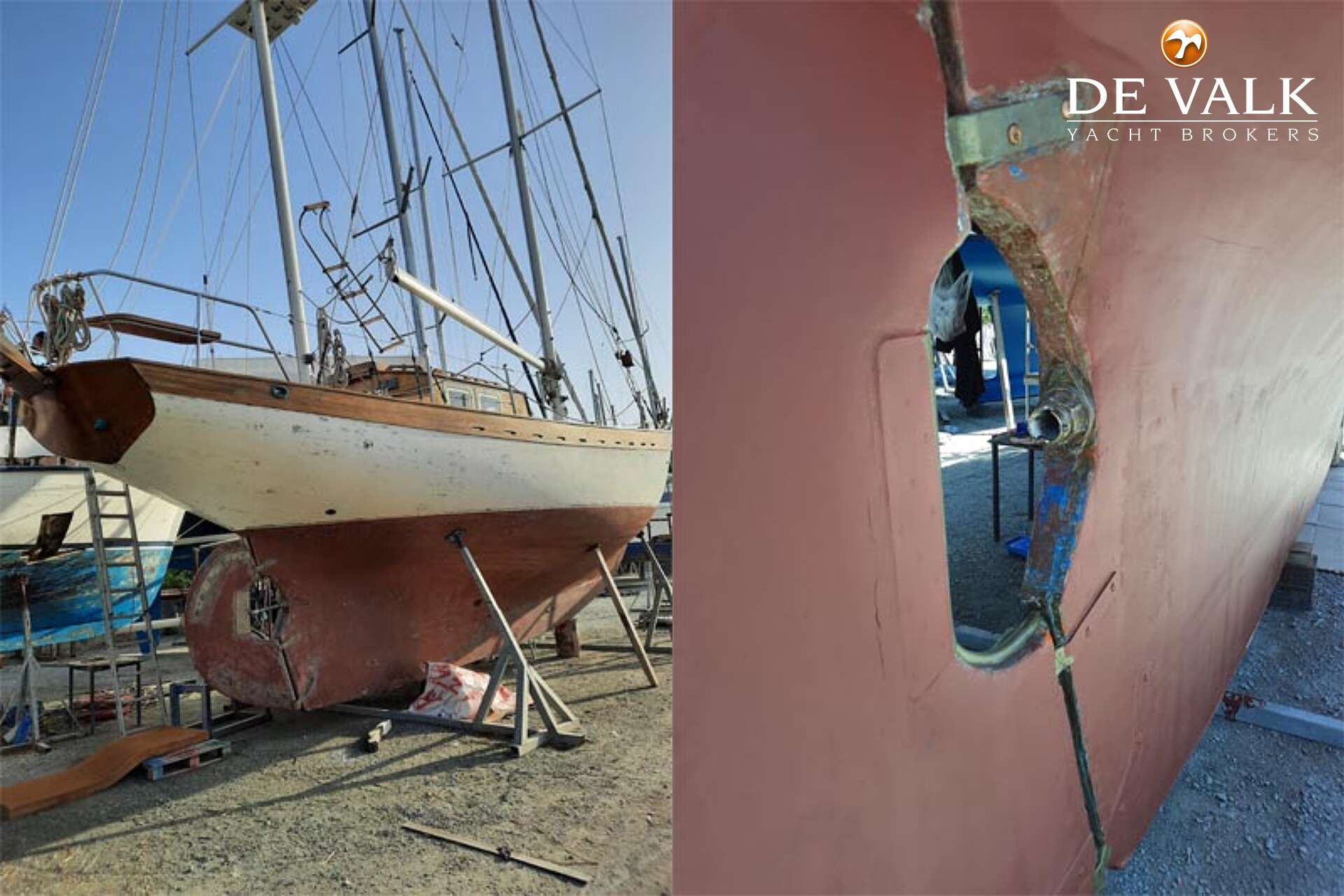 ALDEN 44,6 KETCH sailing yacht for sale | De Valk Yacht broker