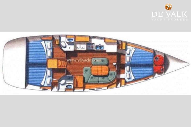 BENETEAU OCEANIS CLIPPER 473 sailing yacht for sale | De Valk Yacht Brokers