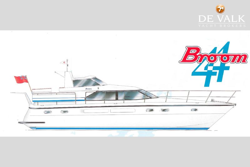 BROOM 44 motor yacht for sale | De Valk Yacht Brokers