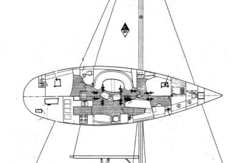 CATALINA 50 sailing yacht for sale | De Valk Yacht Brokers