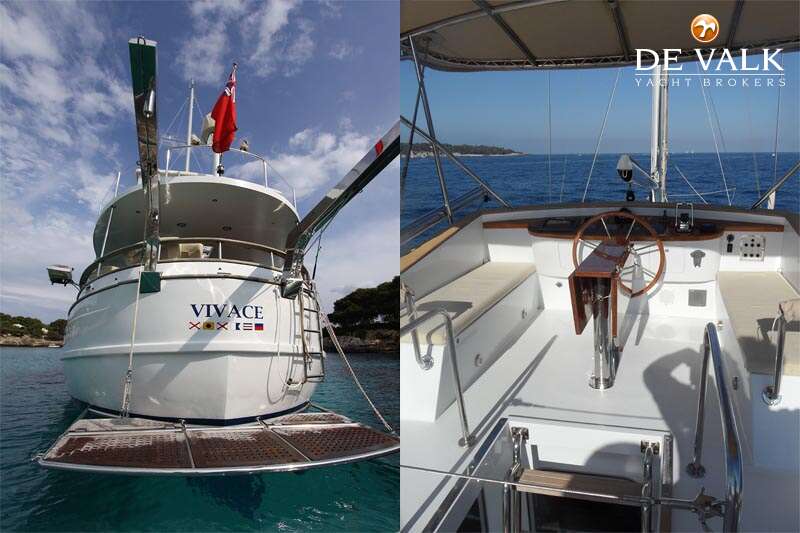 CHEOY LEE 53 MOTORSAILER motorsailer for sale | De Valk Yacht broker