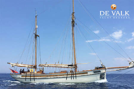 CLASSIC GAFF-RIGGED KETCH sailing yacht for sale | De Valk Yacht broker