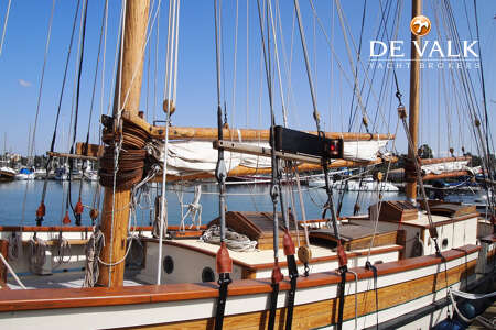 CLASSIC GAFF-RIGGED KETCH sailing yacht for sale | De Valk Yacht broker