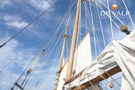 CLASSIC GAFF-RIGGED KETCH sailing yacht for sale | De Valk Yacht broker