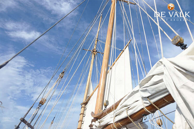 CLASSIC GAFF-RIGGED KETCH sailing yacht for sale | De Valk Yacht broker