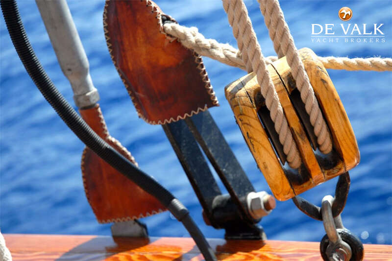CLASSIC GAFF-RIGGED KETCH sailing yacht for sale | De Valk Yacht broker