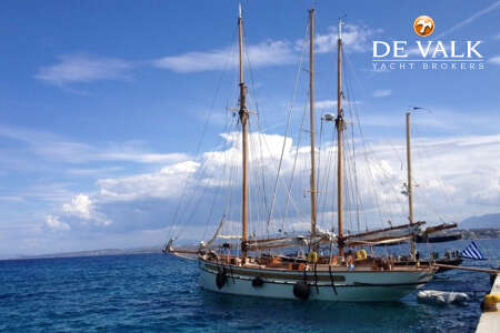 CLASSIC GAFF-RIGGED KETCH sailing yacht for sale | De Valk Yacht broker