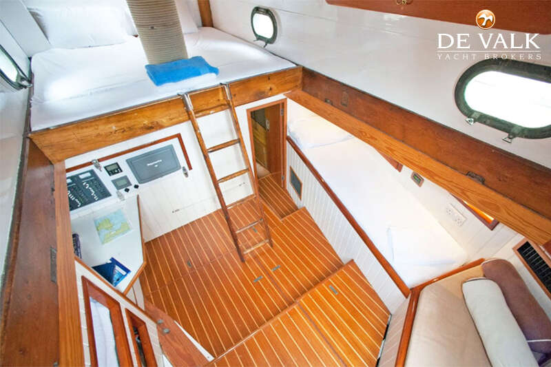 CLASSIC GAFF-RIGGED KETCH sailing yacht for sale | De Valk Yacht broker