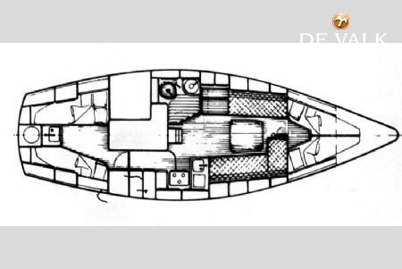 CONTEST 32 CS KETCH sailing yacht for sale | De Valk Yacht broker