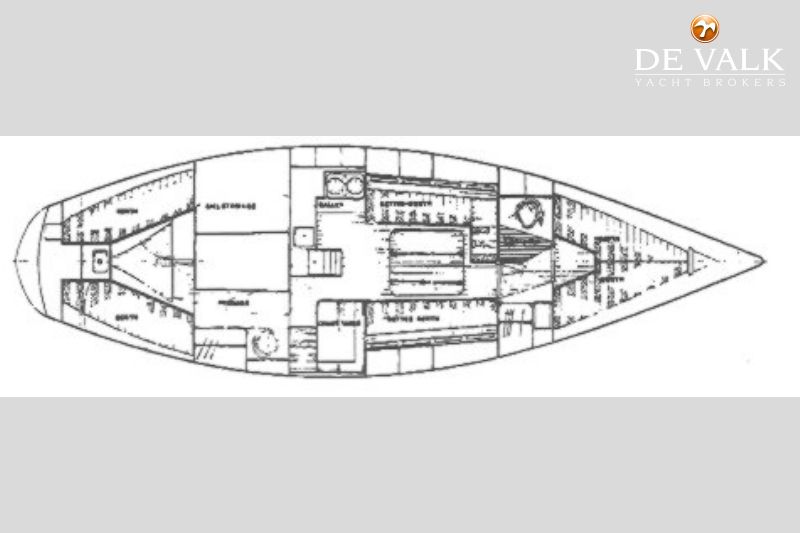 CONTEST 36 KETCH sailing yacht for sale | De Valk Yacht Brokers