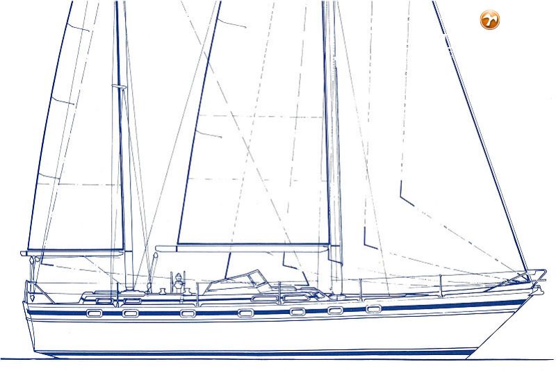 CONTEST 44 KETCH sailing yacht for sale | De Valk Yacht Brokers