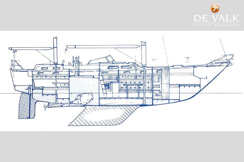 CONTEST 44 KETCH sailing yacht for sale | De Valk Yacht Brokers