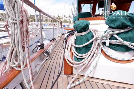 CUSTOM STEEL KETCH sailing yacht for sale | De Valk Yacht broker