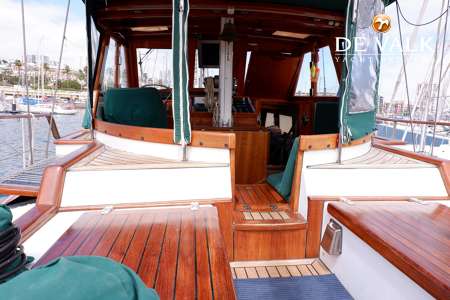 CUSTOM STEEL KETCH sailing yacht for sale | De Valk Yacht broker