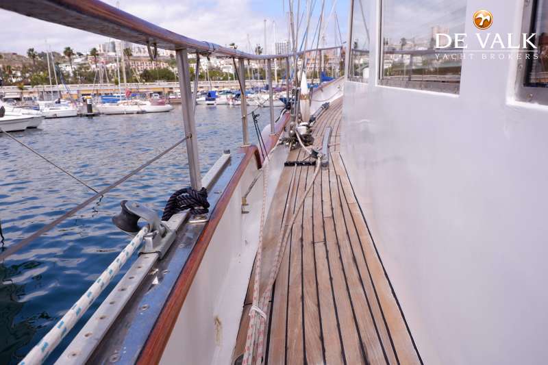 CUSTOM STEEL KETCH sailing yacht for sale | De Valk Yacht broker