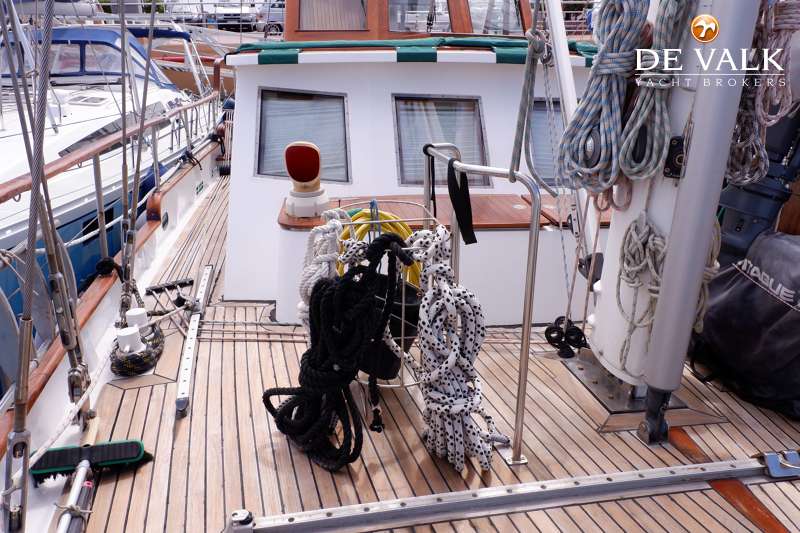 CUSTOM STEEL KETCH sailing yacht for sale | De Valk Yacht broker