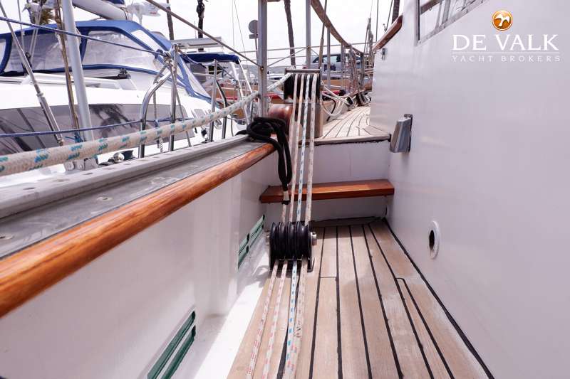 CUSTOM STEEL KETCH sailing yacht for sale | De Valk Yacht broker