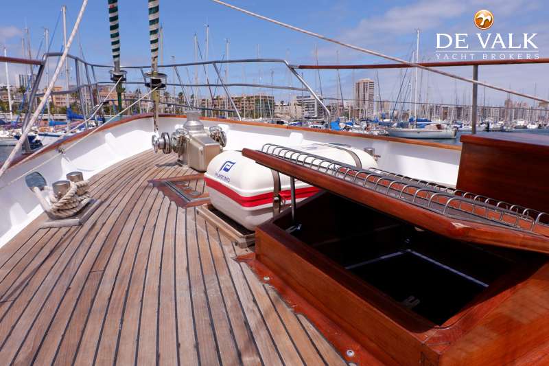 CUSTOM STEEL KETCH sailing yacht for sale | De Valk Yacht broker