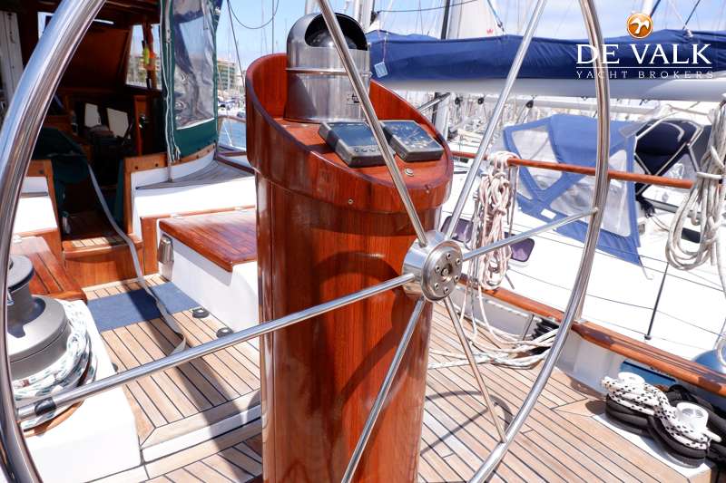 CUSTOM STEEL KETCH sailing yacht for sale | De Valk Yacht broker