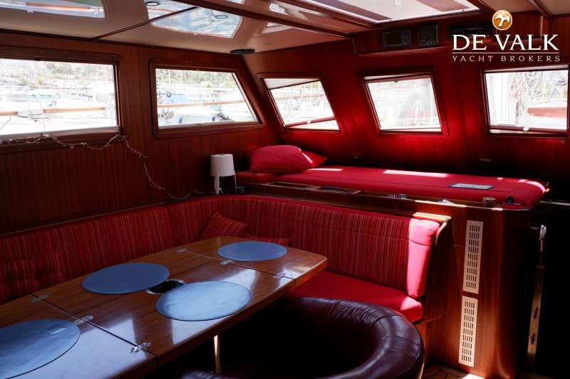 CUSTOM STEEL KETCH sailing yacht for sale | De Valk Yacht broker