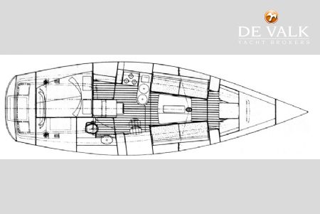 DEHLER 35 CWS sailing yacht for sale | De Valk Yacht broker