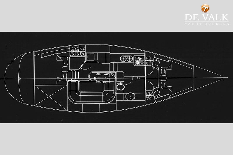 DEHLER 41 DS sailing yacht for sale | De Valk Yacht Brokers