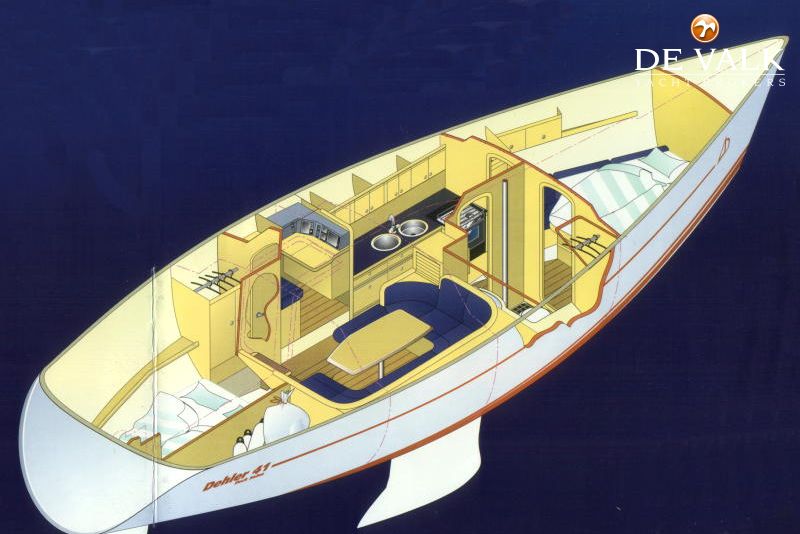 DEHLER 41 DS sailing yacht for sale | De Valk Yacht Brokers