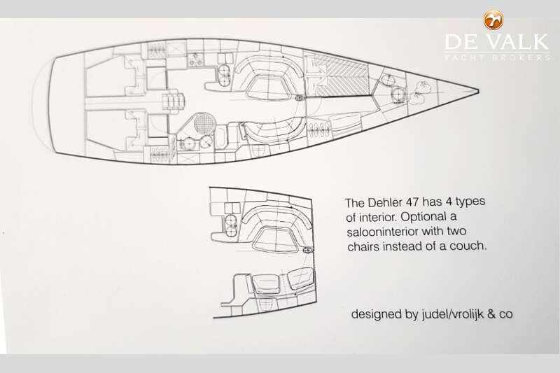 DEHLER 47 SQ sailing yacht for sale | De Valk Yacht broker