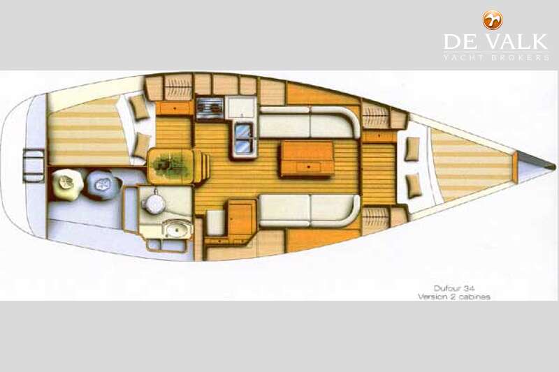 DUFOUR 34 PERFORMANCE sailing yacht for sale | De Valk Yacht broker