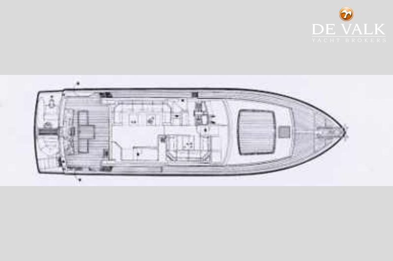 FERRETTI 58 ALTURA motor yacht for sale | De Valk Yacht Brokers