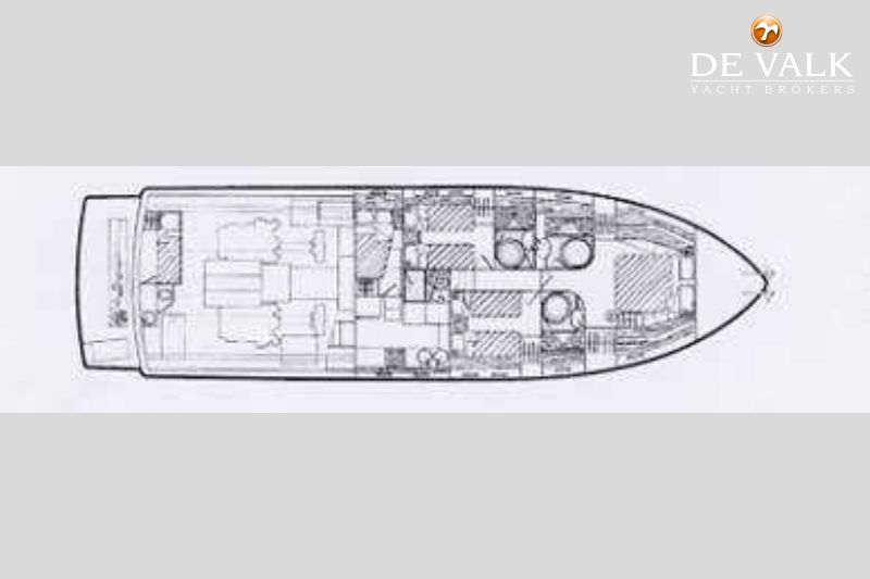 FERRETTI 58 ALTURA motor yacht for sale | De Valk Yacht Brokers