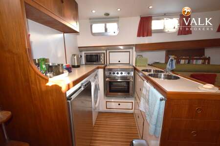 FISHER 46 motorsailer for sale | De Valk Yacht broker