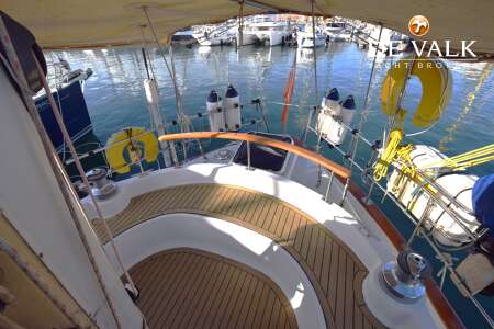 FISHER 46 motorsailer for sale | De Valk Yacht broker