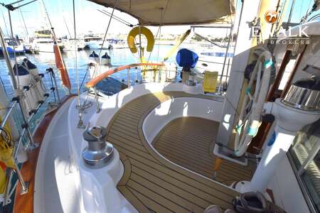 FISHER 46 motorsailer for sale | De Valk Yacht broker