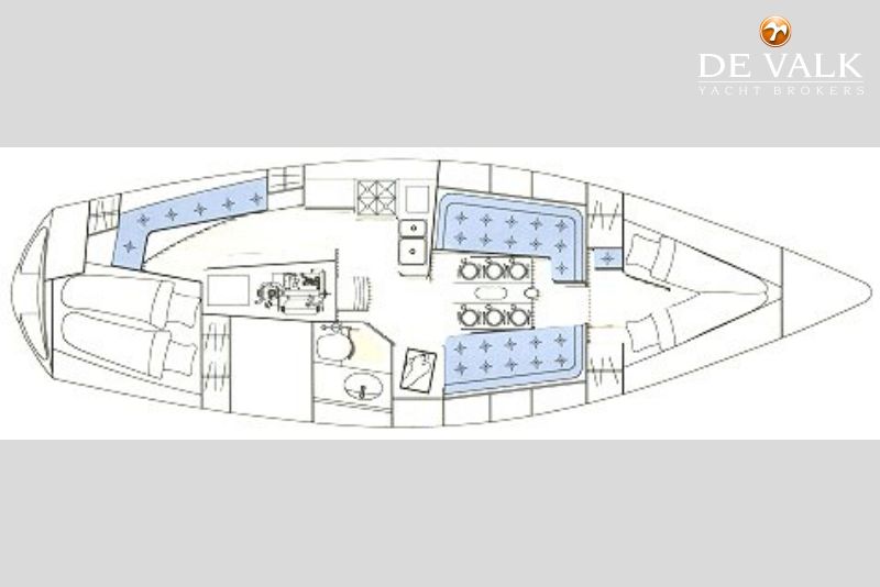 FORGUS 37 sailing yacht for sale | De Valk Yacht Brokers