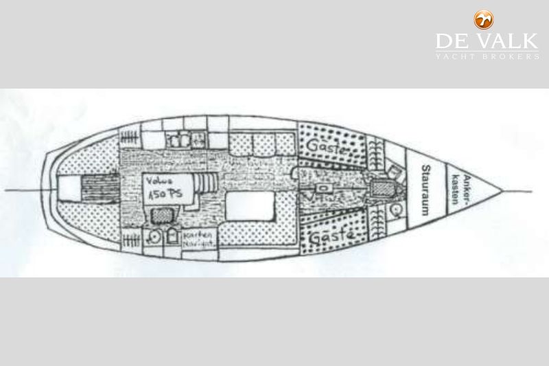FORMOSA 47 KETCH Segelyacht zu verkaufen | De Valk Yacht Brokers