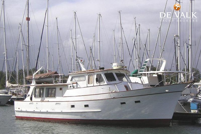 GRAND BANKS ALASKAN 49 motor yacht for sale | De Valk Yacht Brokers