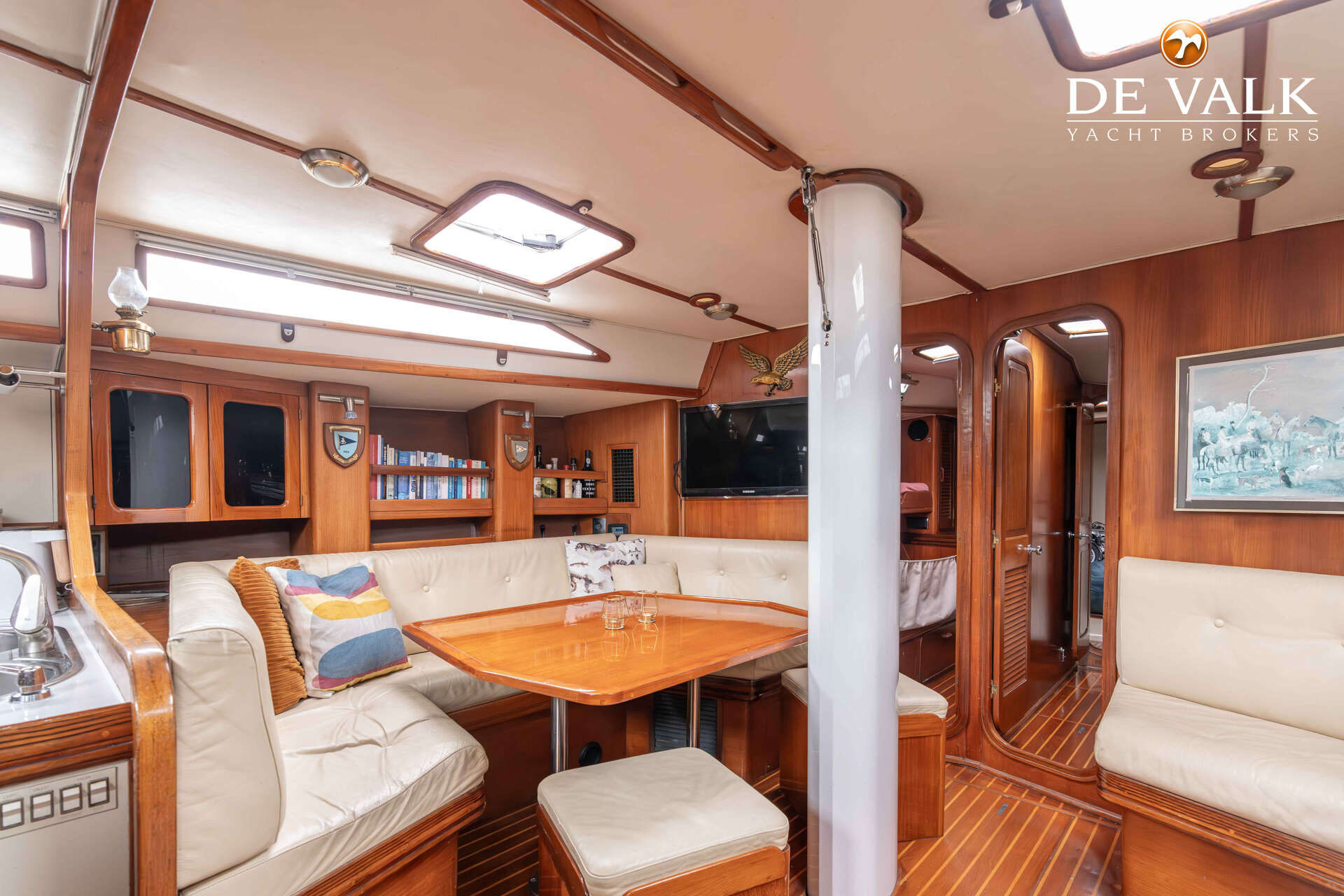 GULFSTAR 60 MKII zeilboot te koop | Jachtmakelaar De Valk