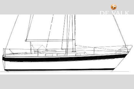 HALLBERG RASSY 29 sailing yacht for sale | De Valk Yacht broker