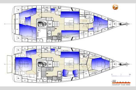 HALLBERG RASSY 40C sailing yacht for sale | De Valk Yacht broker