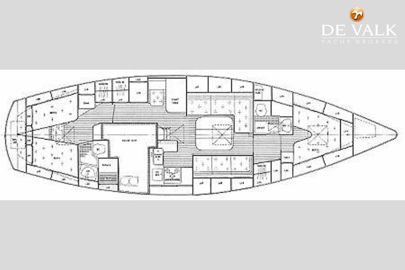 HALLBERG RASSY 42F sailing yacht for sale | De Valk Yacht Brokers