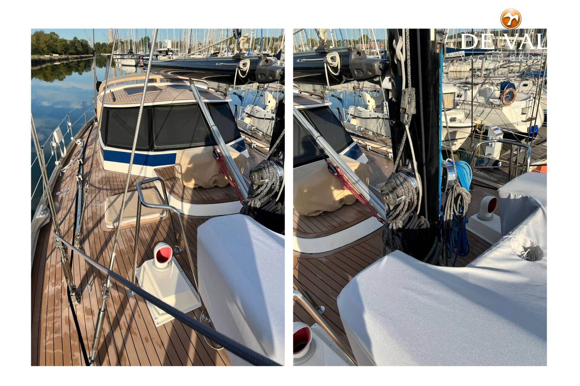 HALLBERG RASSY 49 sailing yacht for sale | De Valk Yacht broker