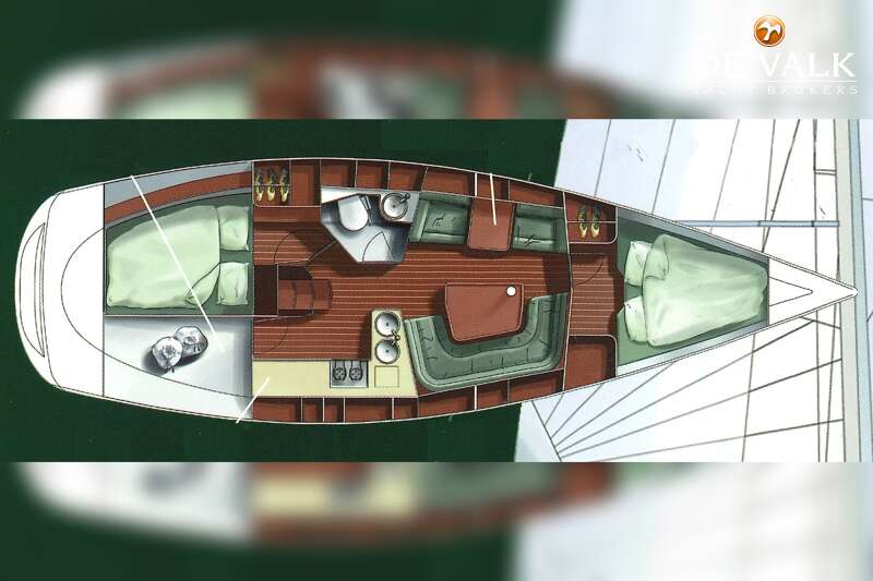 HANSE 371 sailing yacht for sale | De Valk Yacht broker