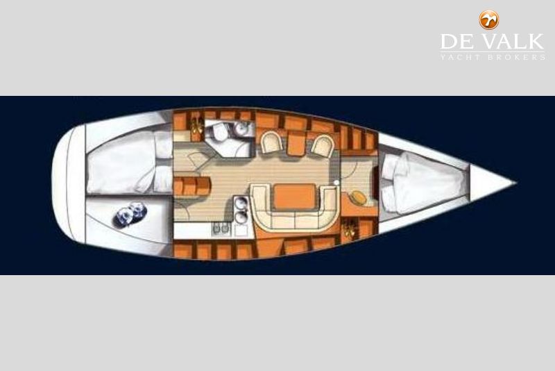 HANSE 411 sailing yacht for sale | De Valk Yacht Brokers