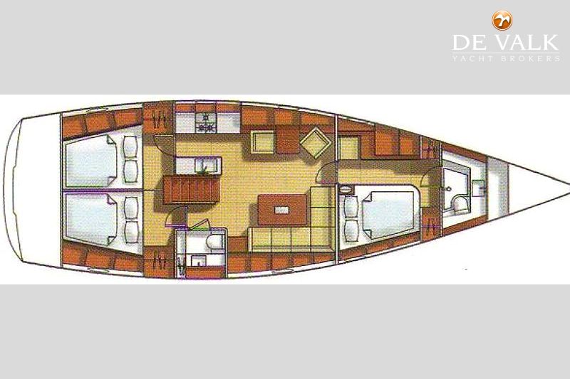 HANSE 461 sailing yacht for sale | De Valk Yacht Brokers