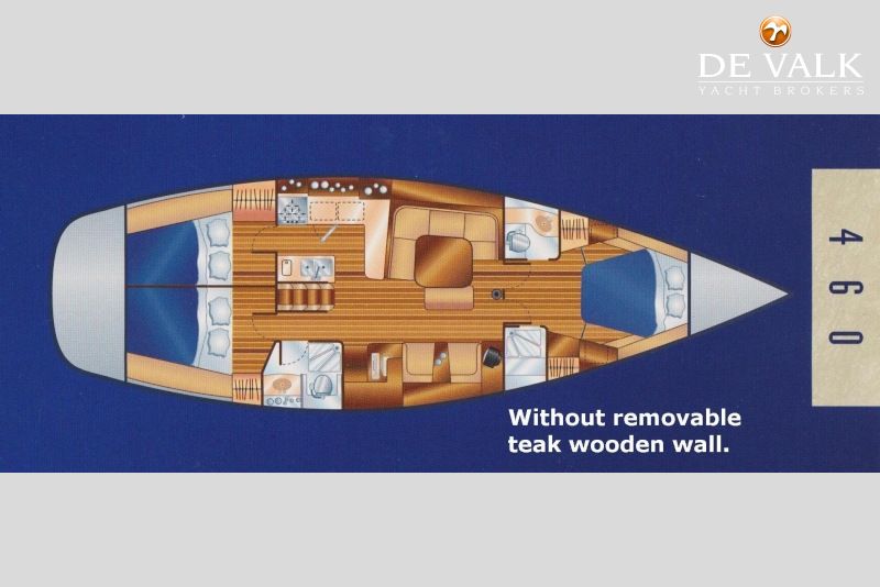 HUNTER 460 sailing yacht for sale | De Valk Yacht Brokers