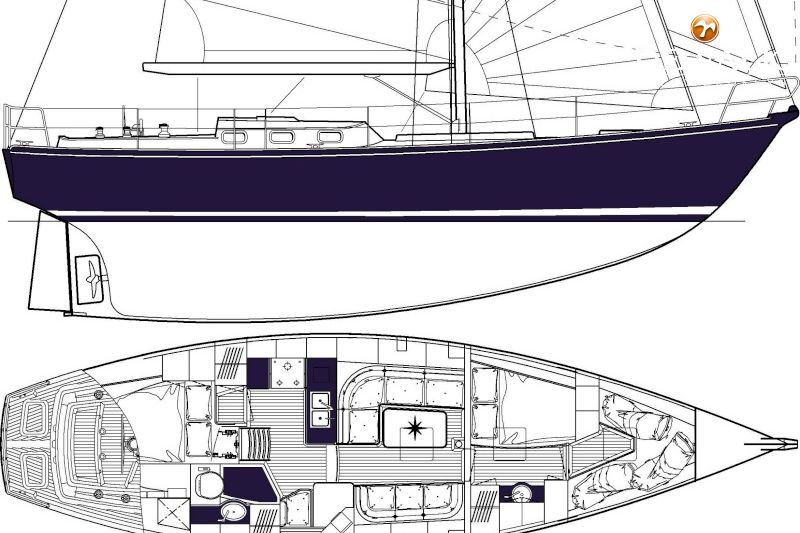 HUTTING 40 sailing yacht for sale | De Valk Yacht Brokers