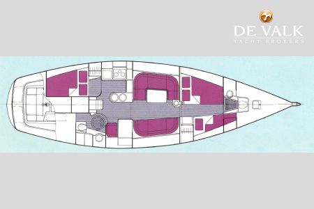 HUTTING 45 sailing yacht for sale | De Valk Yacht broker