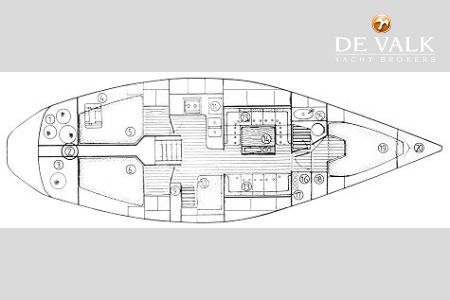 JEANNEAU SUN LEGENDE 41 sailing yacht for sale | De Valk Yacht broker