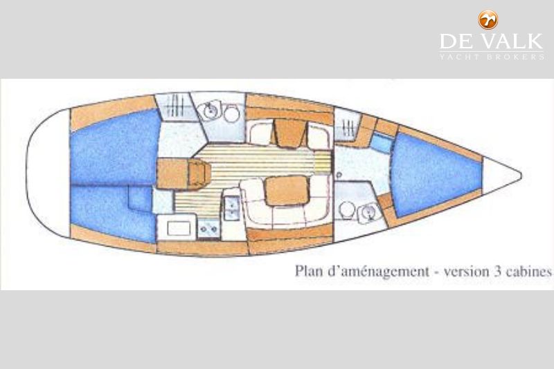 JEANNEAU SUN ODYSSEY 40 DS sailing yacht for sale | De Valk Yacht Brokers